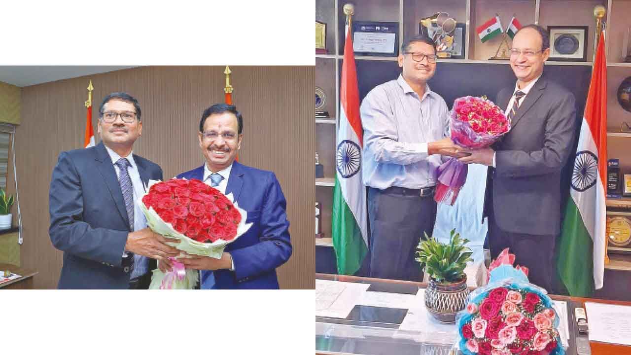 Nagi Reddy, Vikram Singh Mann take charge