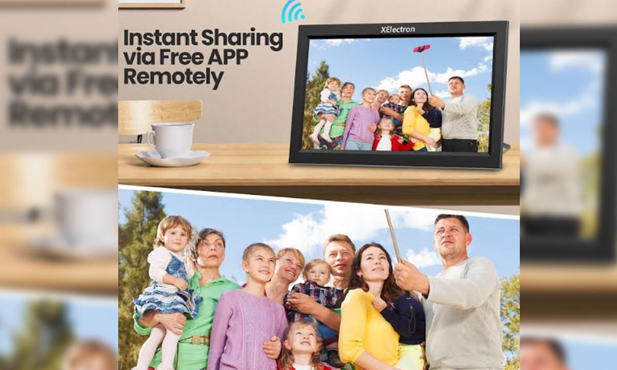 XElectron Unveils 15.6-Inch WiFi App-Based Digital Photo Frame: A Smarter Way to Relive Memories