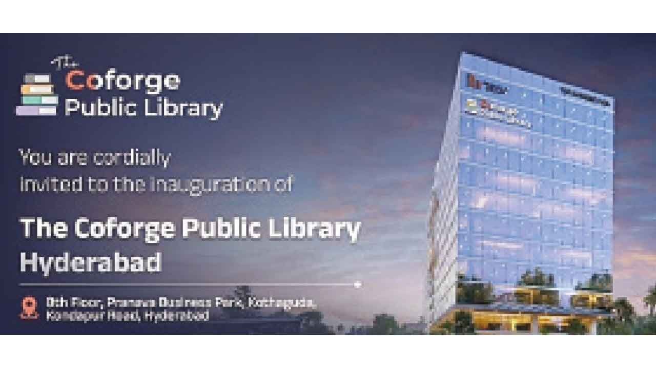 Coforge to inaugurate world-class public library in city on October 7