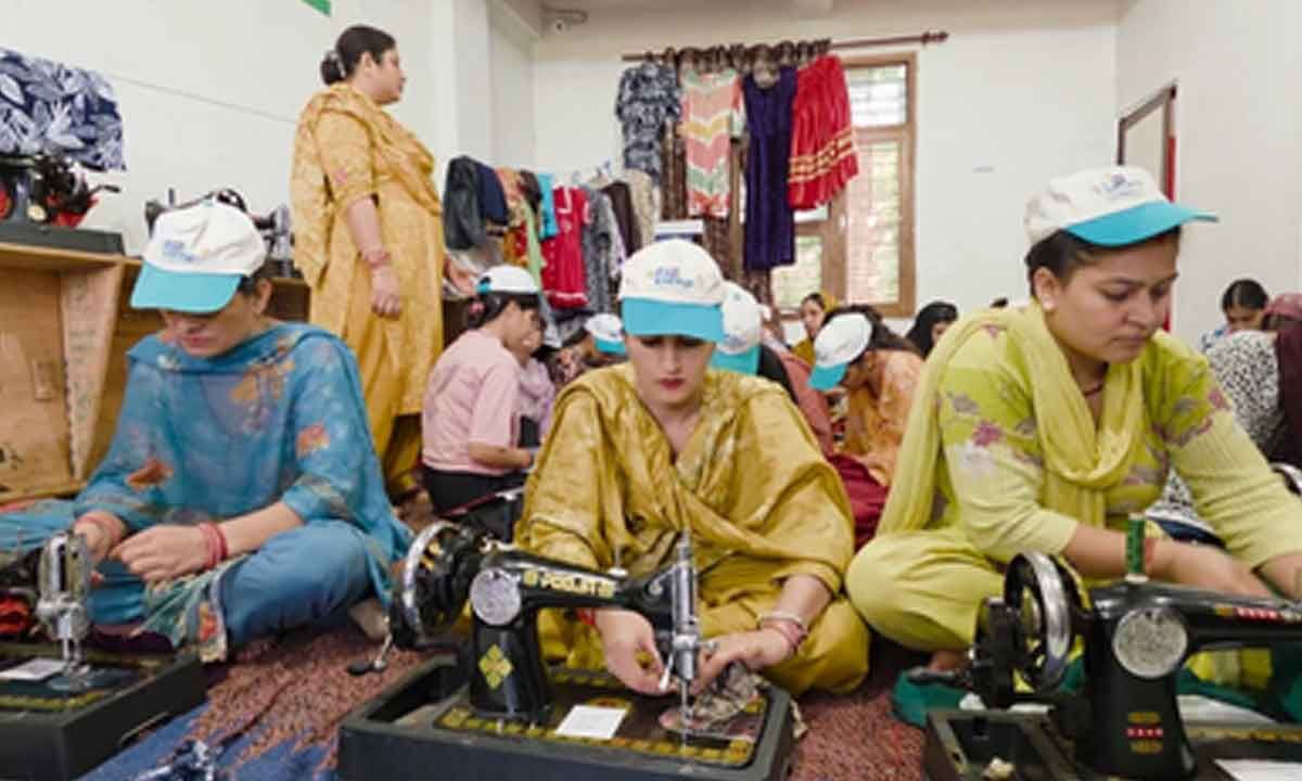 J&K: SBI-RSETI empowers women of Reasi through tailoring training programme
