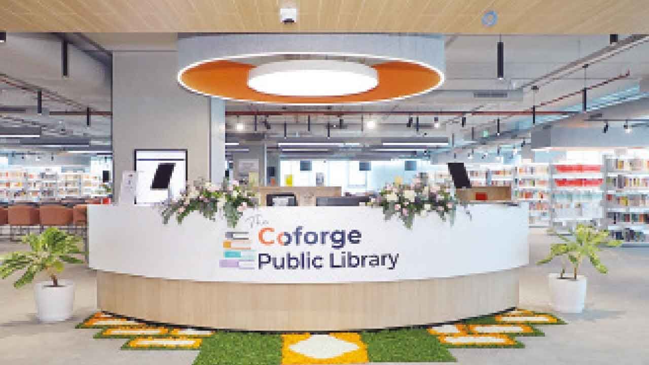 Coforge opens public library at Kondapur as part of CSR initiative