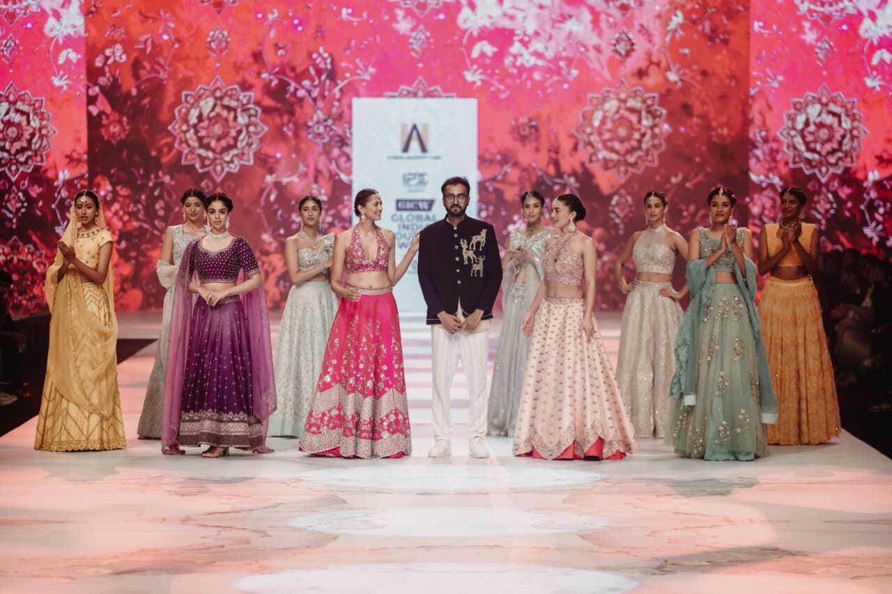 HARISH AKKISETTY Showcased New Collections at Global india couture week