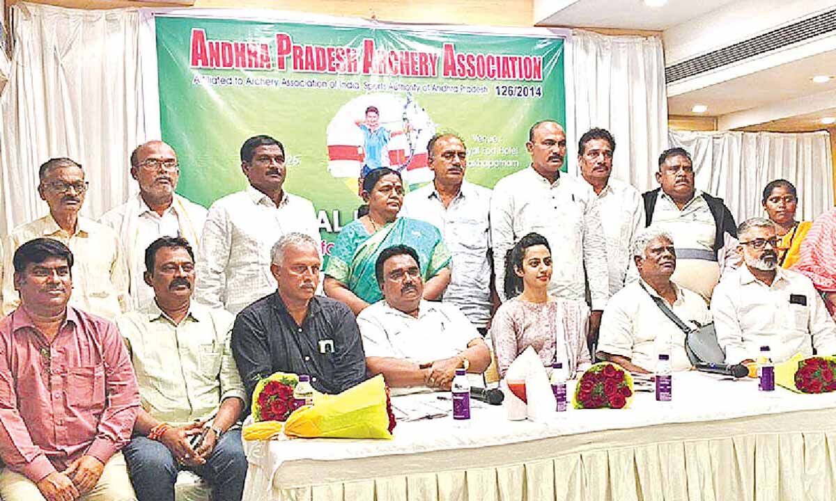 Tejaswani elected AP Archery Assn president