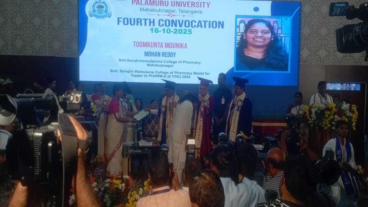 Palamuru University Shines at 4th Convocation Ceremony