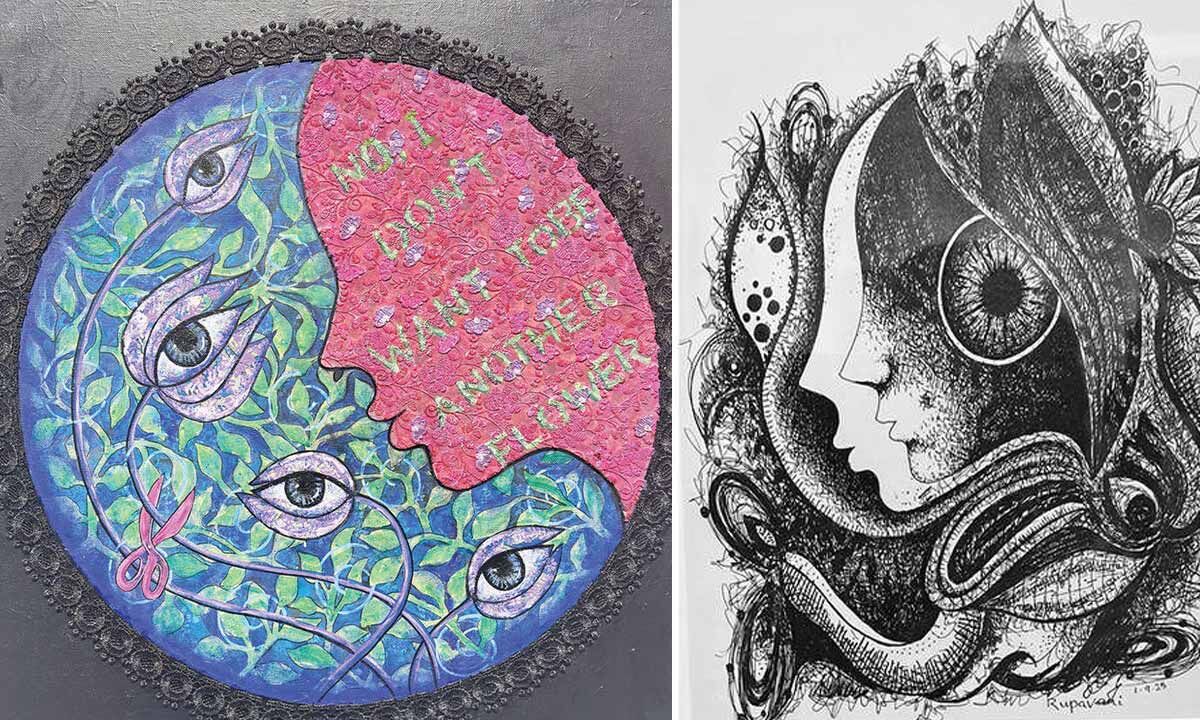 Threads of strength: Celebrating womanhood through art