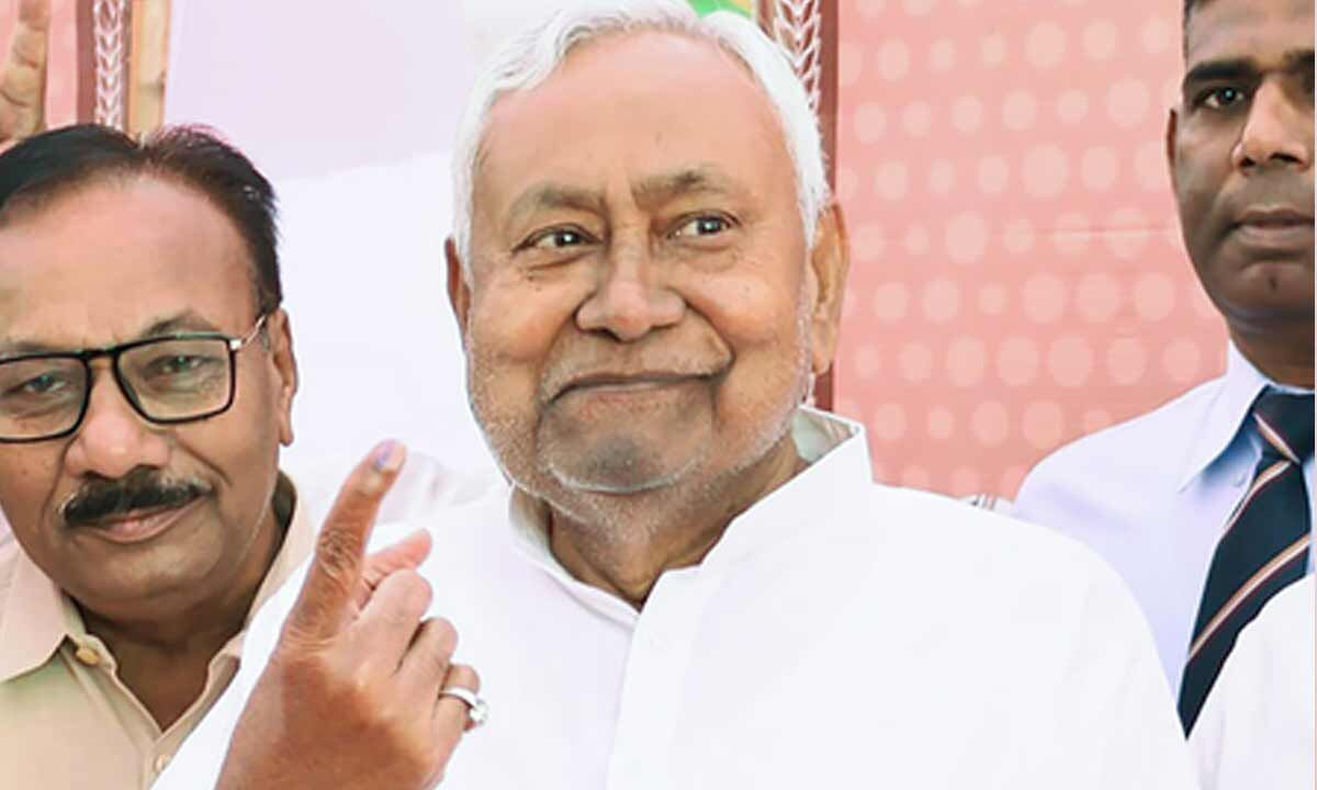 Bihar polls: CM Nitish Kumar thanks people for record voter turnout in ...