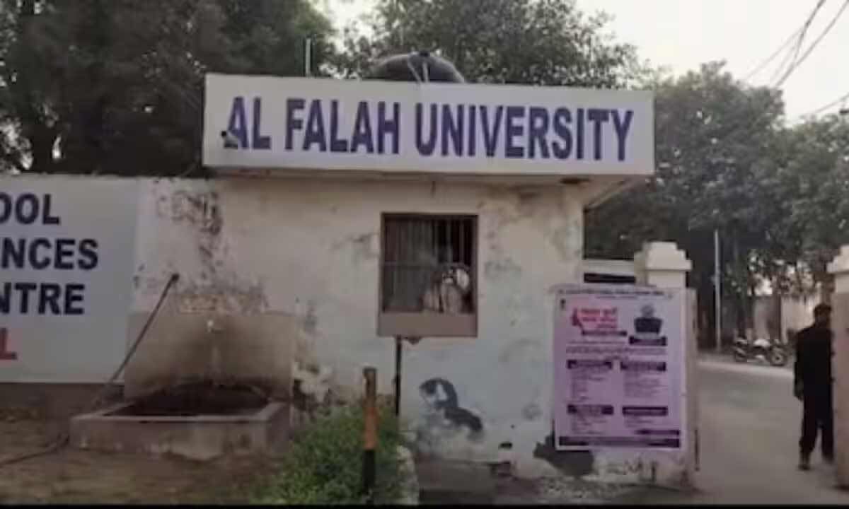 Al Falah University Denies Links To Delhi Red Fort Blast, Assures Full ...