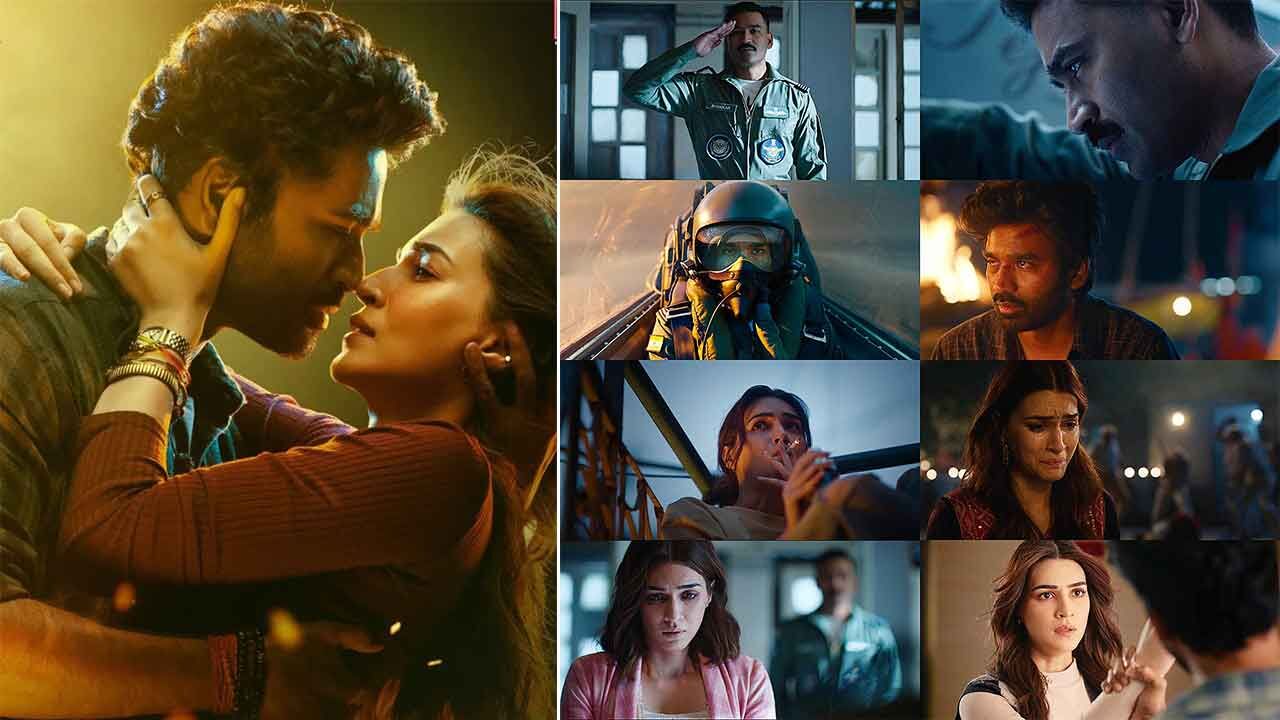 Dhanush–Kriti Sanon’s ‘Tere Ishq Mein’ trailer promises a dark, intense ...