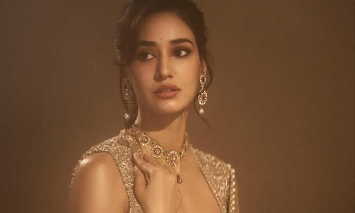 Disha Patani’s hot ethereal saree look