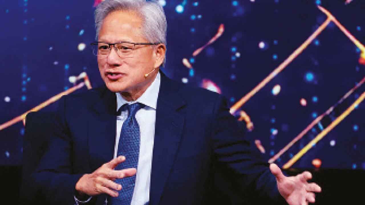 Nvidia chief rules out AI bubble