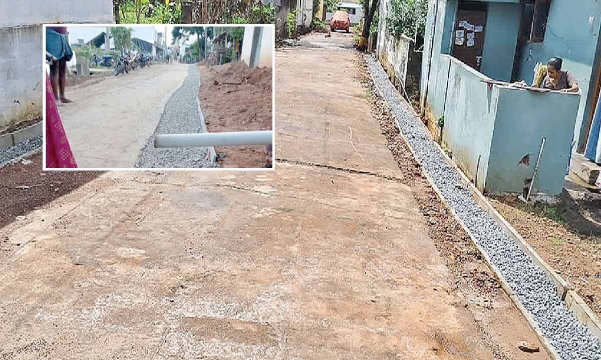 Magic drain, an innovative pilot project executed in Pendurthi