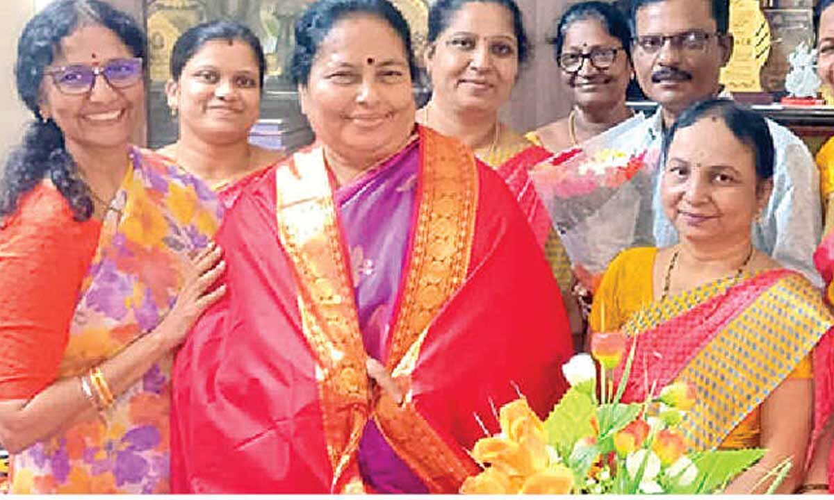 Rama Devi honoured with doctorate