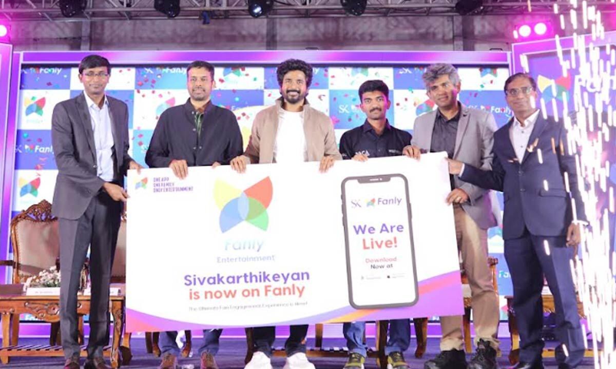 FANLY ENTERTAINMENT GETS A GLITTERING LAUNCH BY SIVAKARTHIKEYAN & OTHER ...