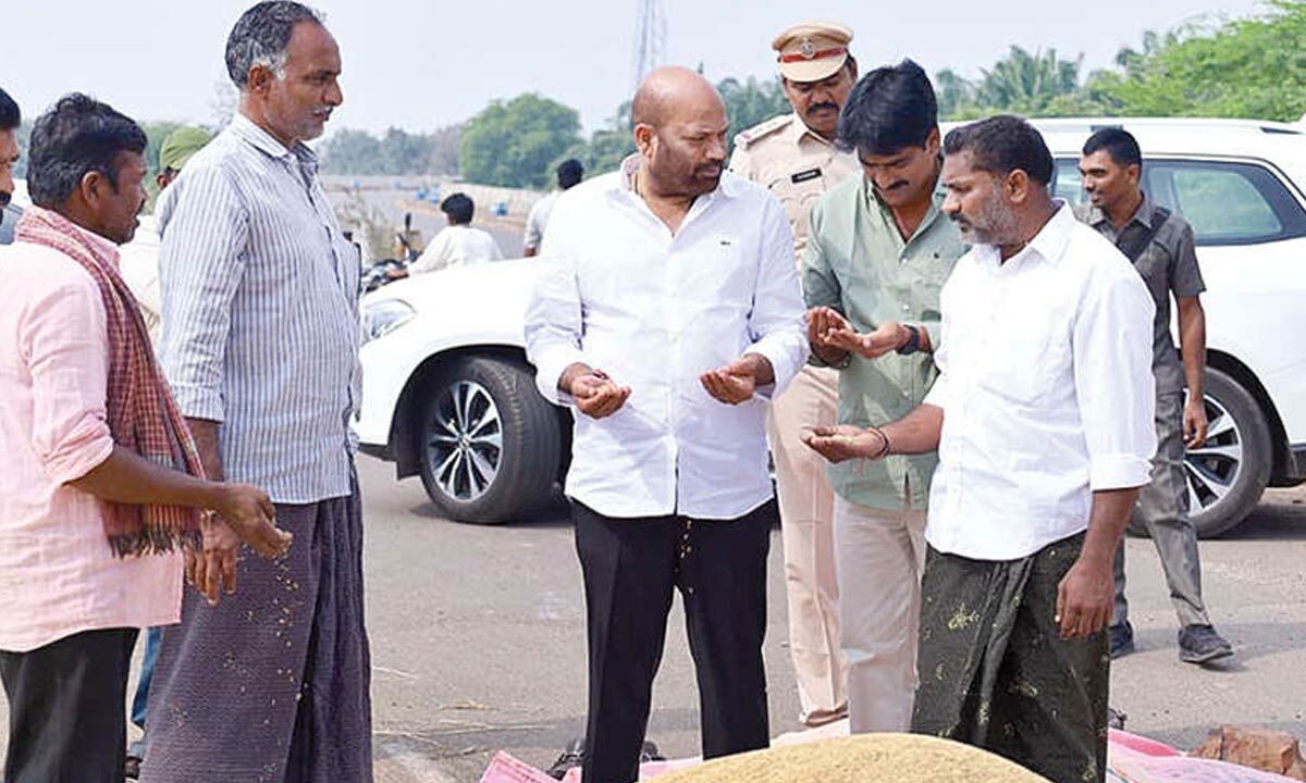 MLA offers to solve paddy moisture problem