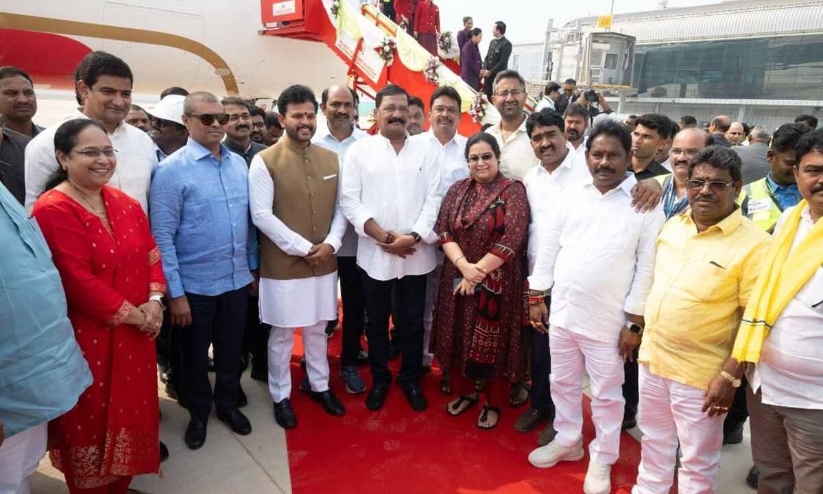 First Air India flight validation takes off at Bhogapuram Airport