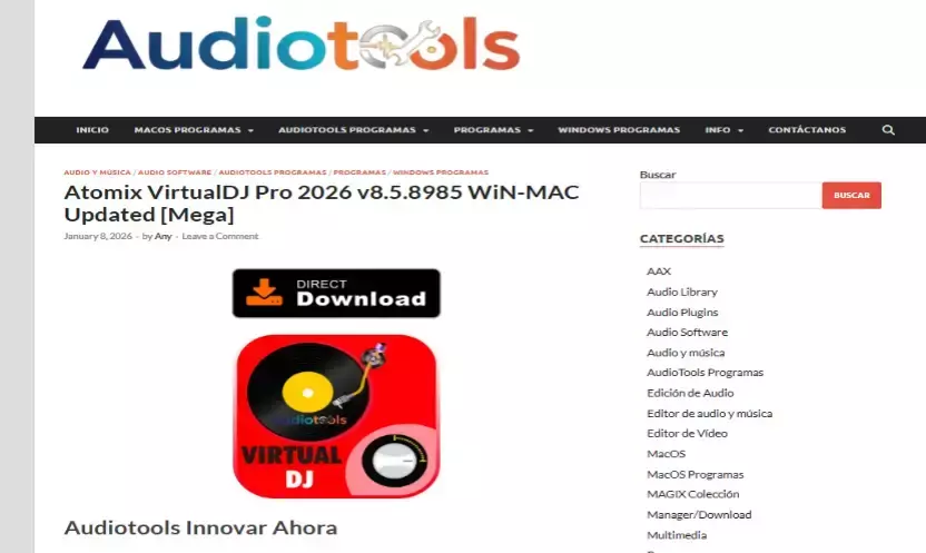 Atomix VirtualDJ Pro 2026 (updated for Windows and Mac) [Mega]