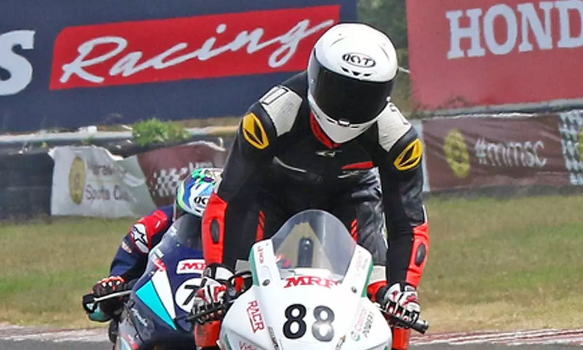 National Motorcycle Racing C'ship: Rahil Pillarisetty, Rajender Beedani ...