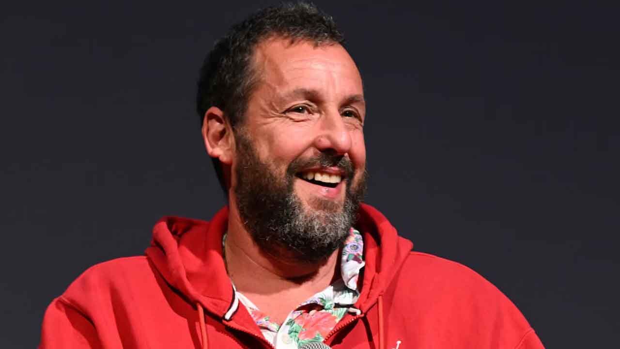 Adam Sandler jokes about aging