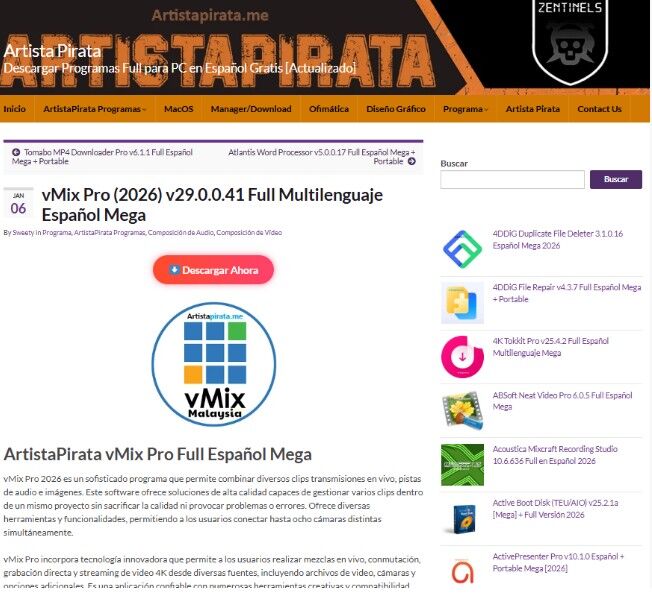 vMix Pro (2026) Full Multilanguage Spanish Mega