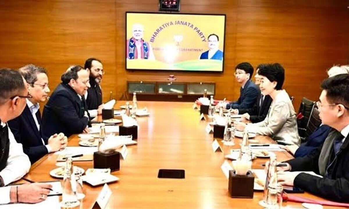 Chinese Communist Party Delegation Meets BJP And RSS, Congress Accuses ...