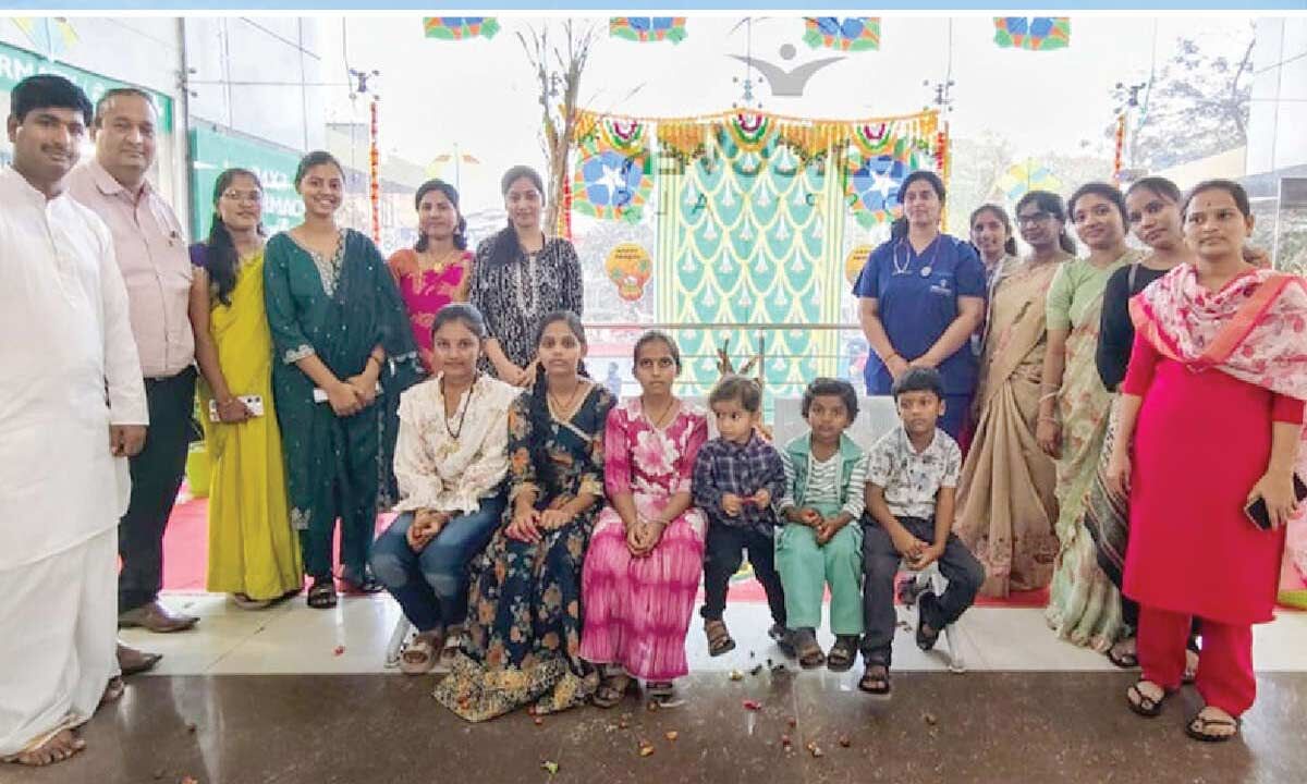 Medicover hosp celebrates Bhogi festival