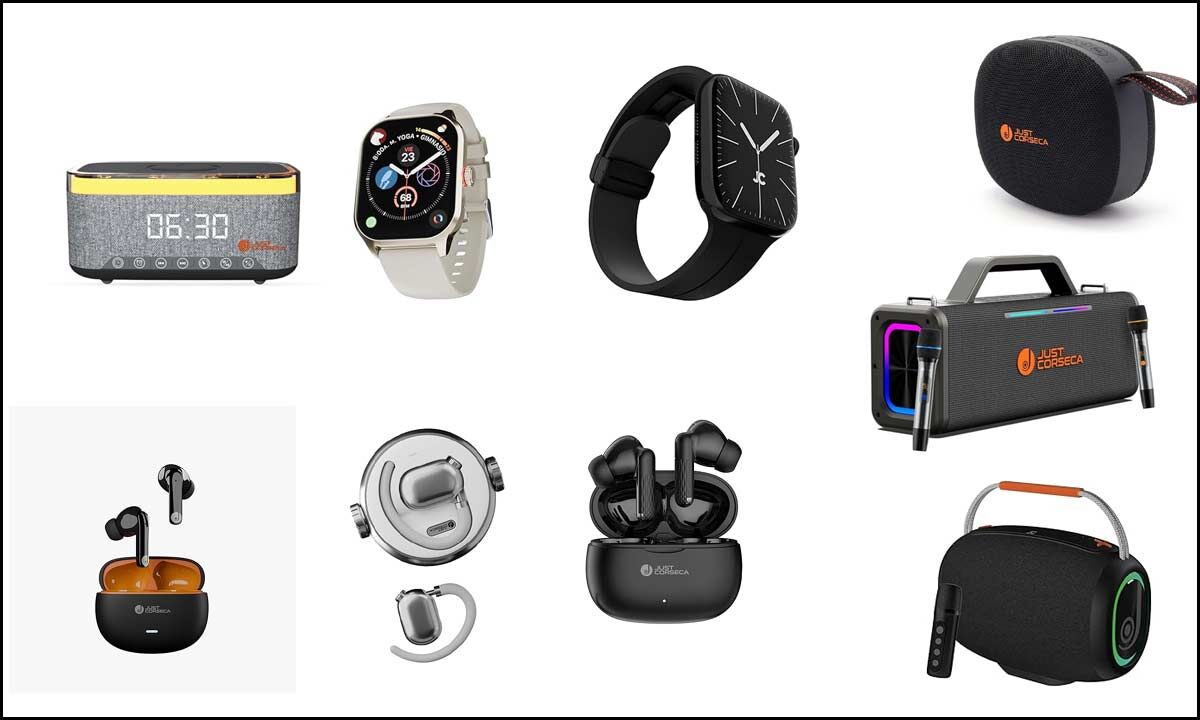 JUST CORSECA Offers Upto 40% off on Its Audio and Smart Device Range for Amazon Great Republic ...