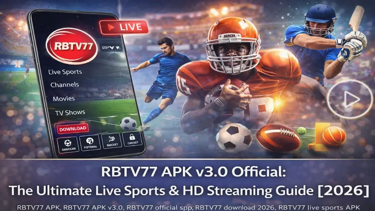 RBTV77 APK v3.0 Official: The Ultimate Live Sports & HD Streaming Guide ...