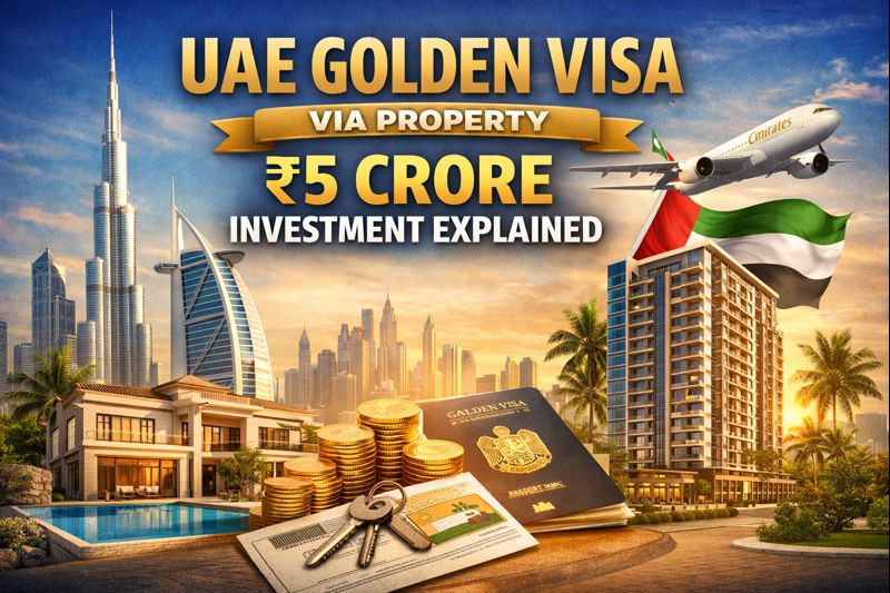 UAE Golden Visa via Property: ₹5 Crore Investment Explained
