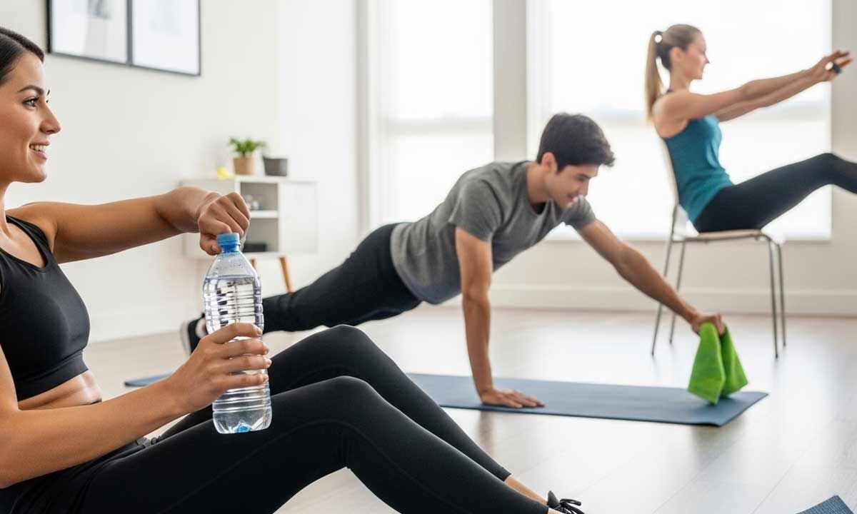 No Gym, No Gear: A Simple Full-Body Workout Using Household Items