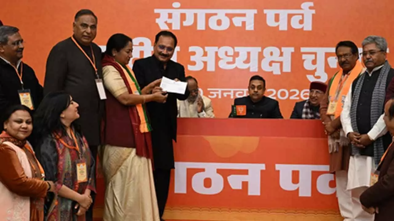 Delhi BJP chief, CM Gupta submit proposal for Nitin Nabin's election as ...