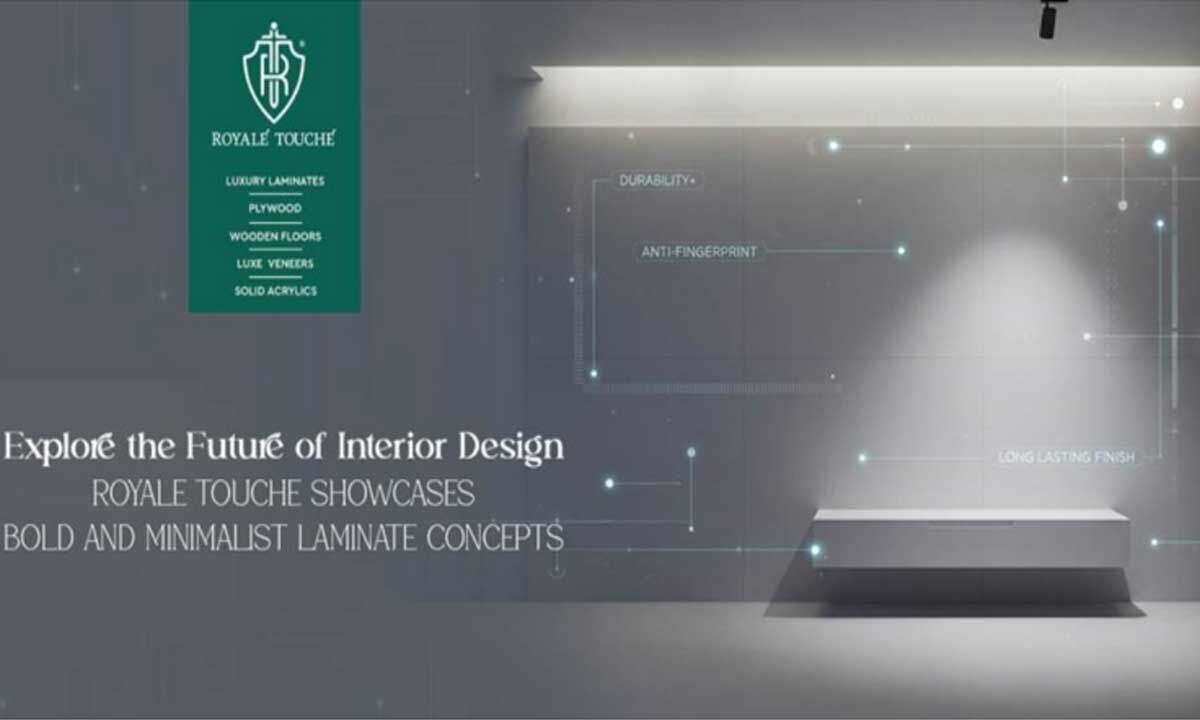 Royale Touche Showcases Bold and Minimalist Laminate Concepts