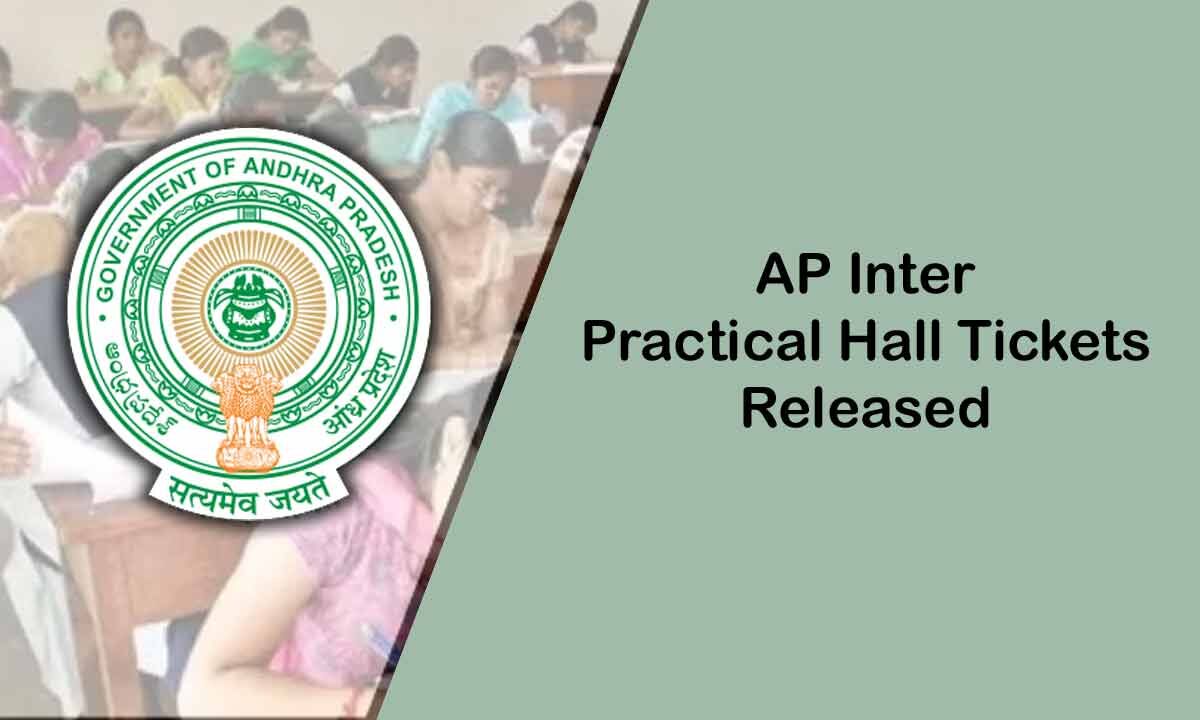 AP Inter Practical Hall Tickets Released