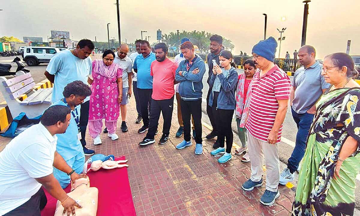 BLS training to build cardiac emergency awareness