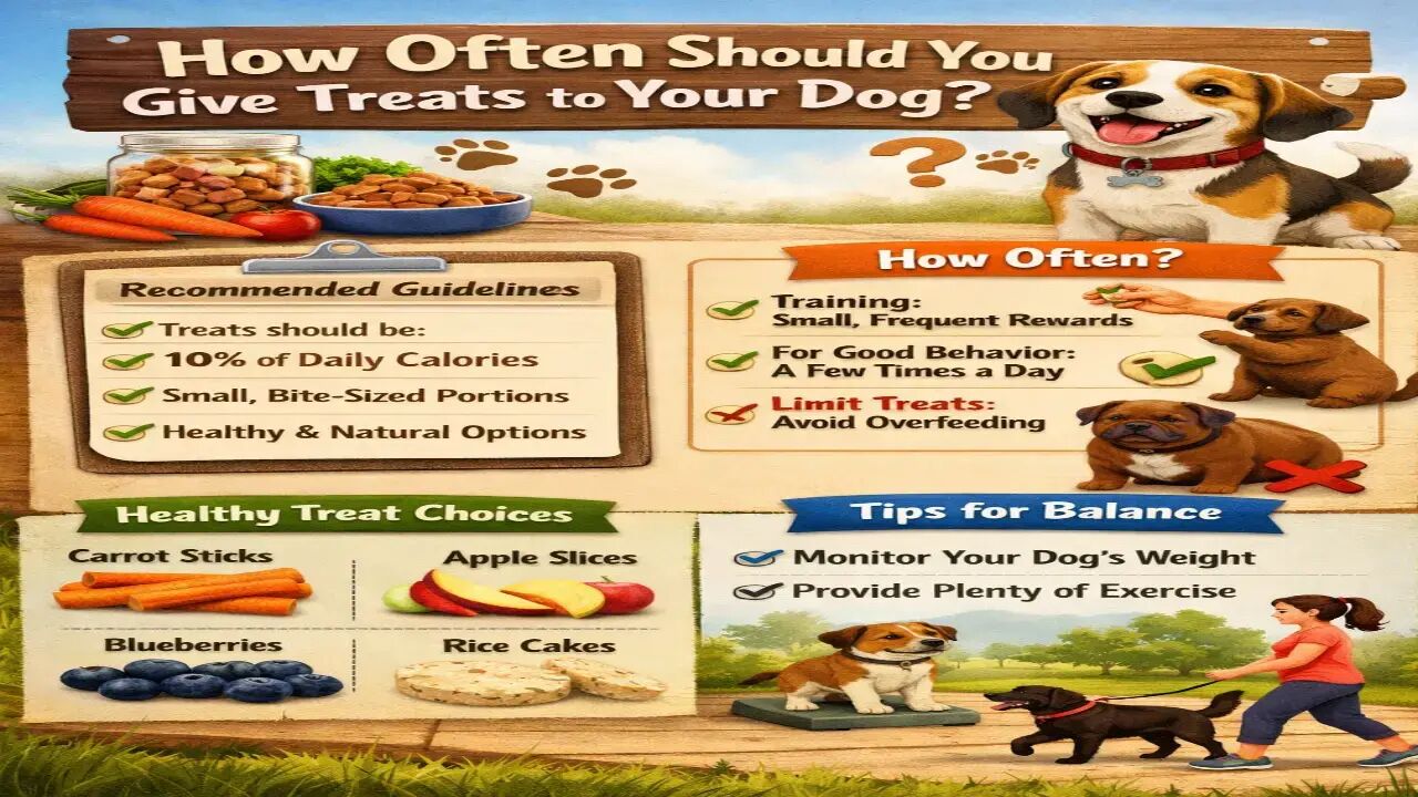 How Often Should You Give Treats to Your Dog?
