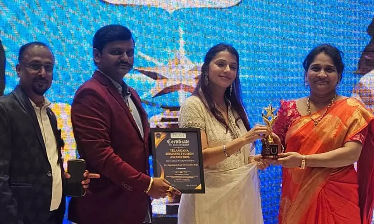 Uppalapati Foundation Receives Prestigious “Telangana Business Tycoon ...