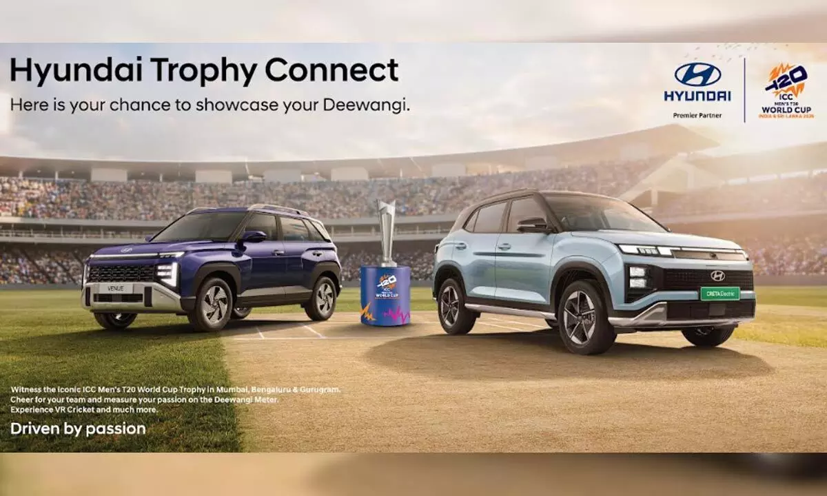 Hyundai Trophy Connect Bringing 2026 ICC Men’s T20 World Cup Trophy ...