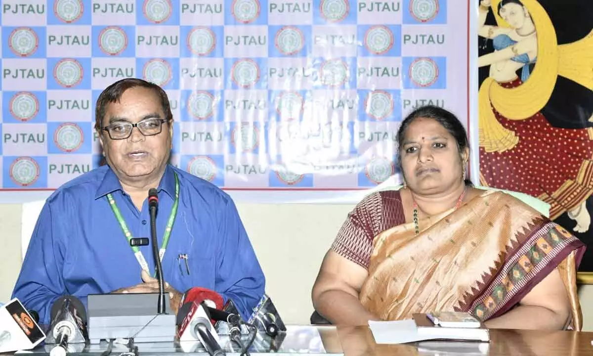 PJTAU to Submit Satellite-Based Crop Estimation Report to Telangana ...