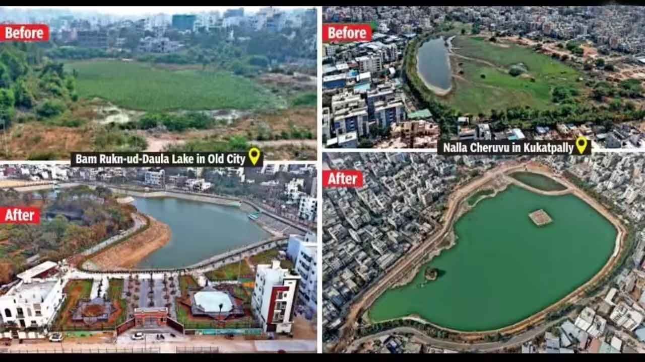 Revanth Reddy to Inaugurate Restored Bam Rukn Ud Daula Lake