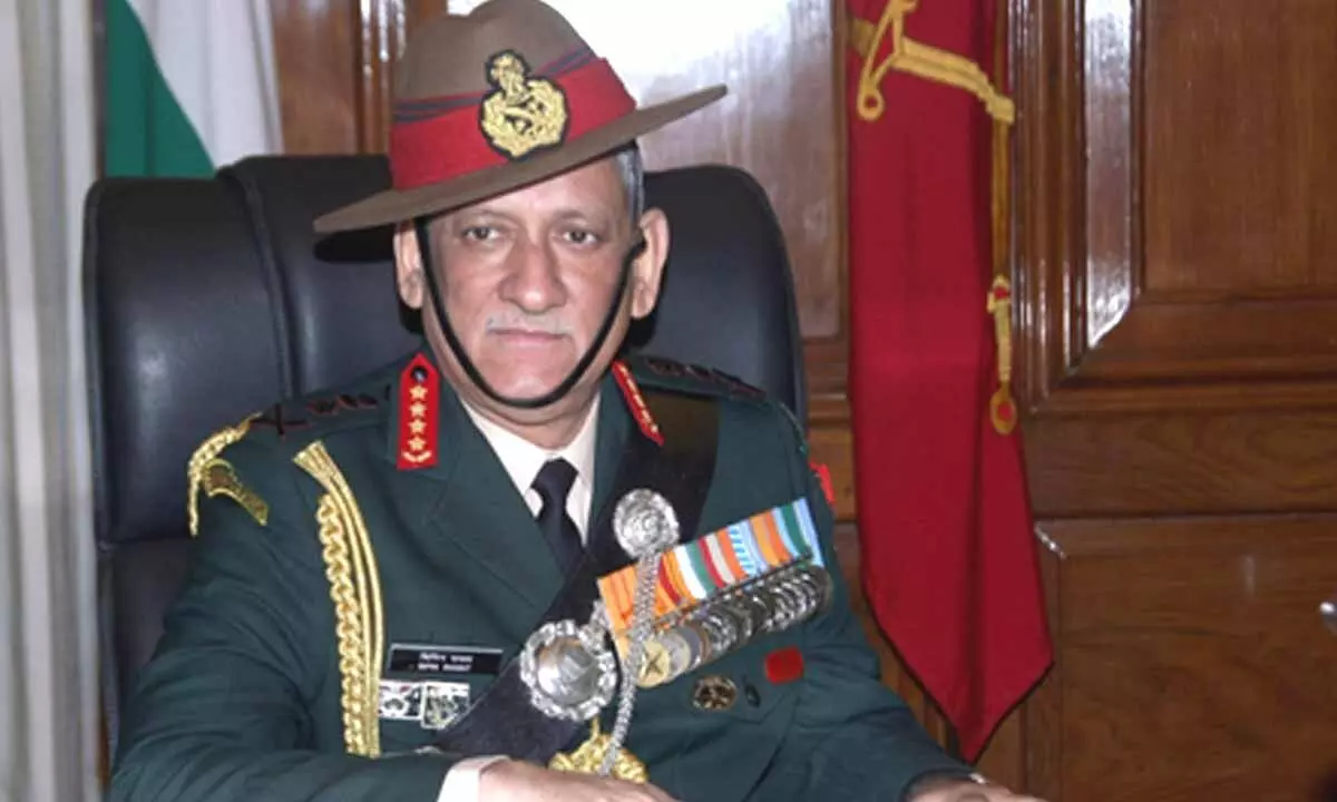 General Anil Chauhan pays tributes to India’s first CDS General Bipin ...