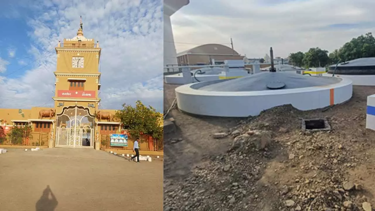 Satadhar Dham's biogas-driven mega kitchen in Gujarat serves 10,000 ...