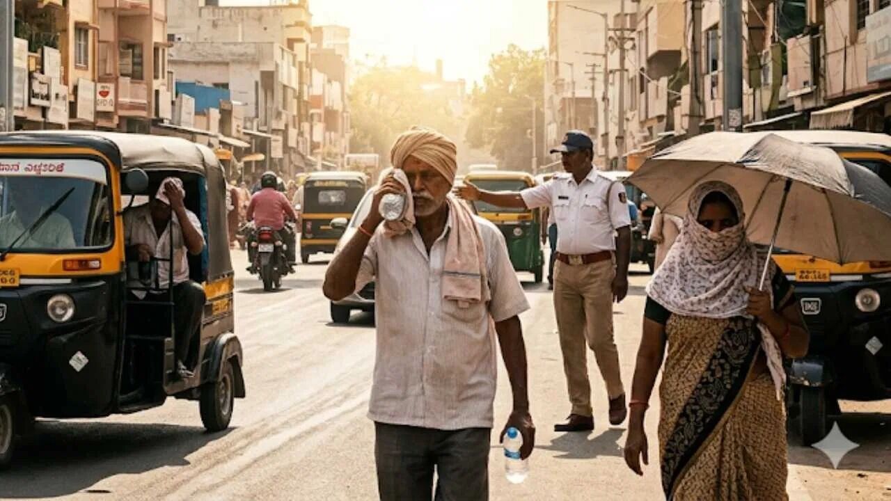 Heat wave alert in coastal karnataka, yellow alert issued for 9 districts