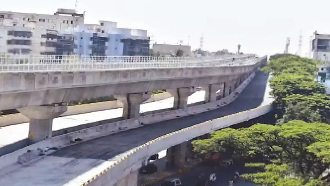 City’s first double-decker flyover fully opened to traffic at Silk ...