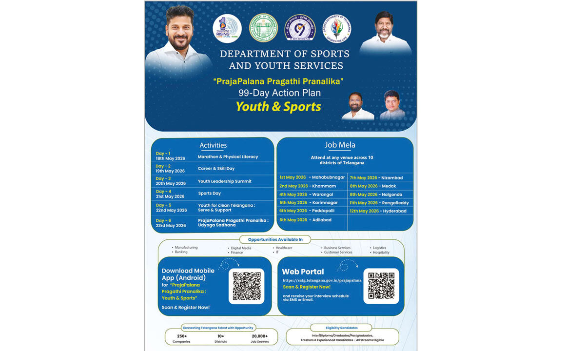 6-day sports action plan announced
