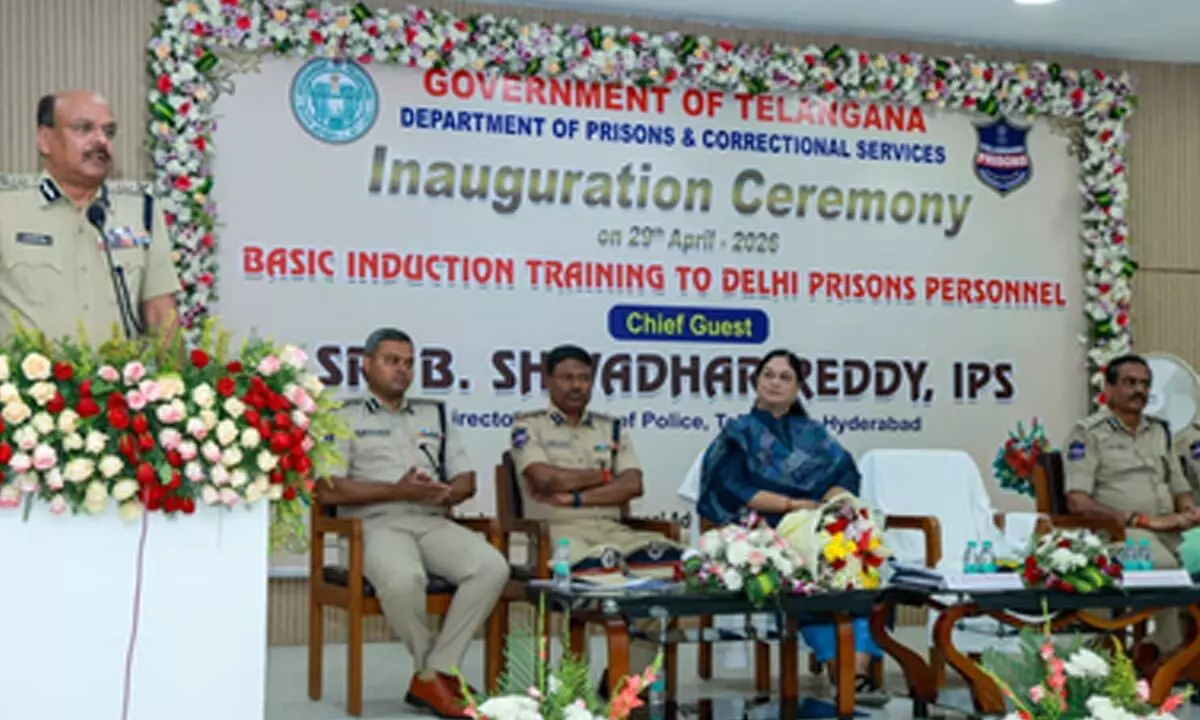 Delhi Prisons personnel undergo training at Hyderabad's SICA