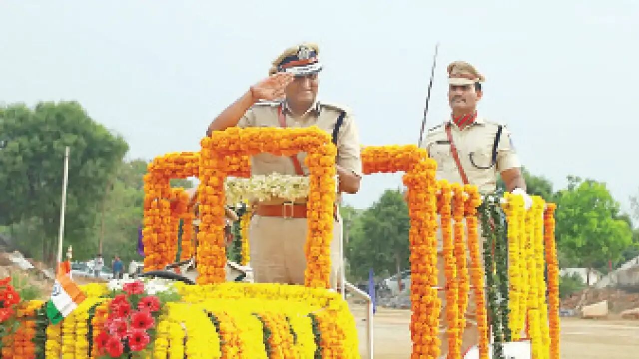 Future City Police honour outgoing Commissioner Sudheer Babu