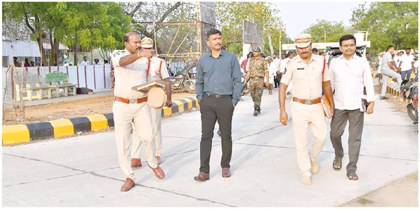 SP reviews security for Tirunalla