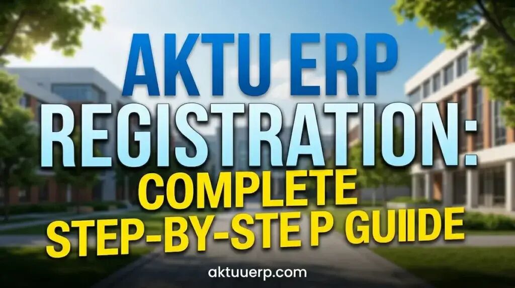 AKTU ERP Login 2025-26: Results, Forms & ABC ID Guide