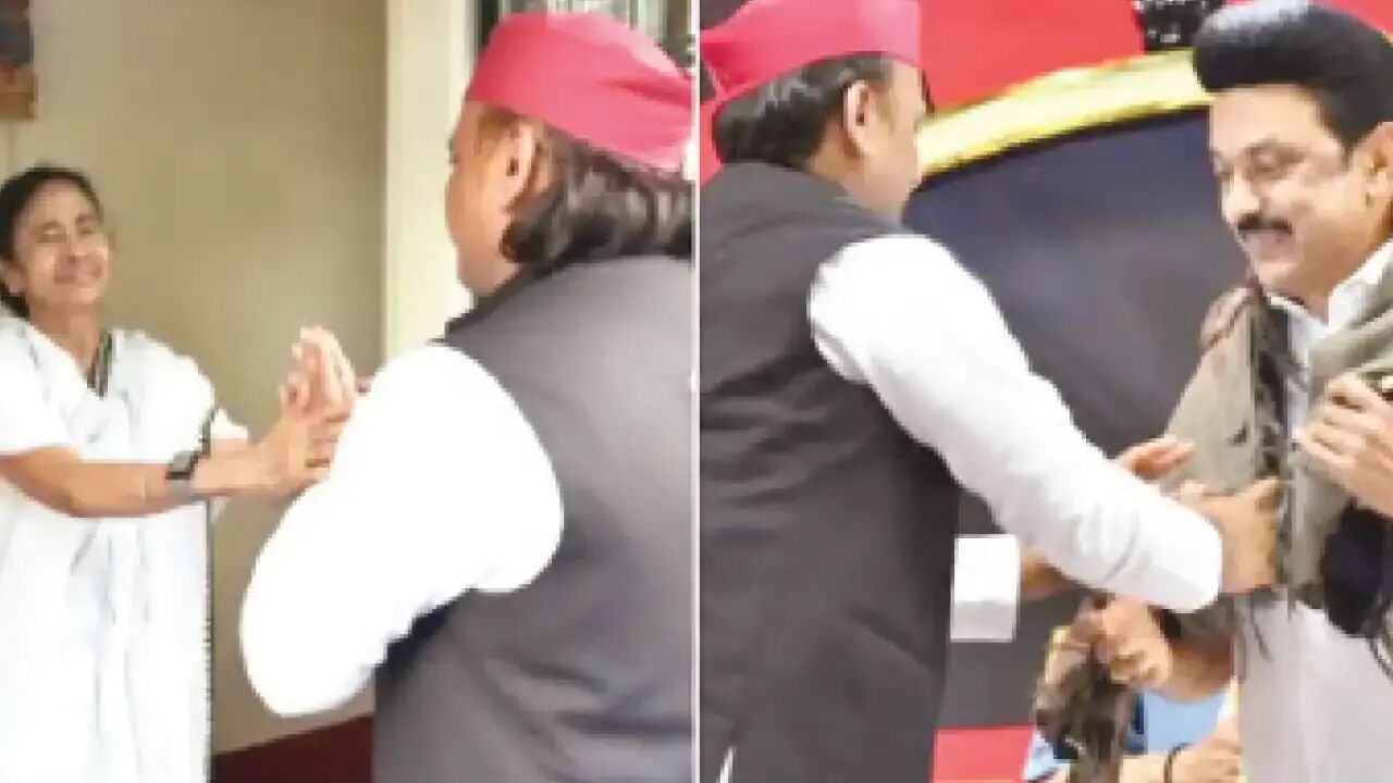 Akhilesh reaffirms support to TMC, DMK; takes dig at Cong