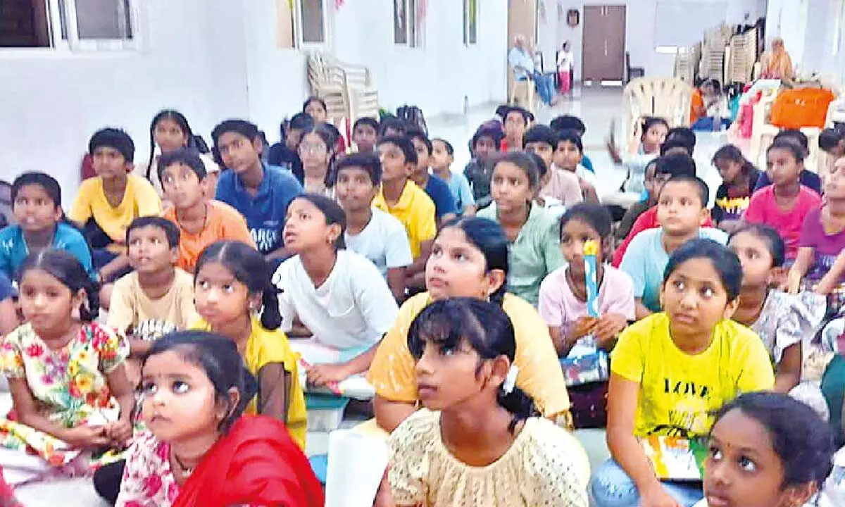 Speed maths training session organised
