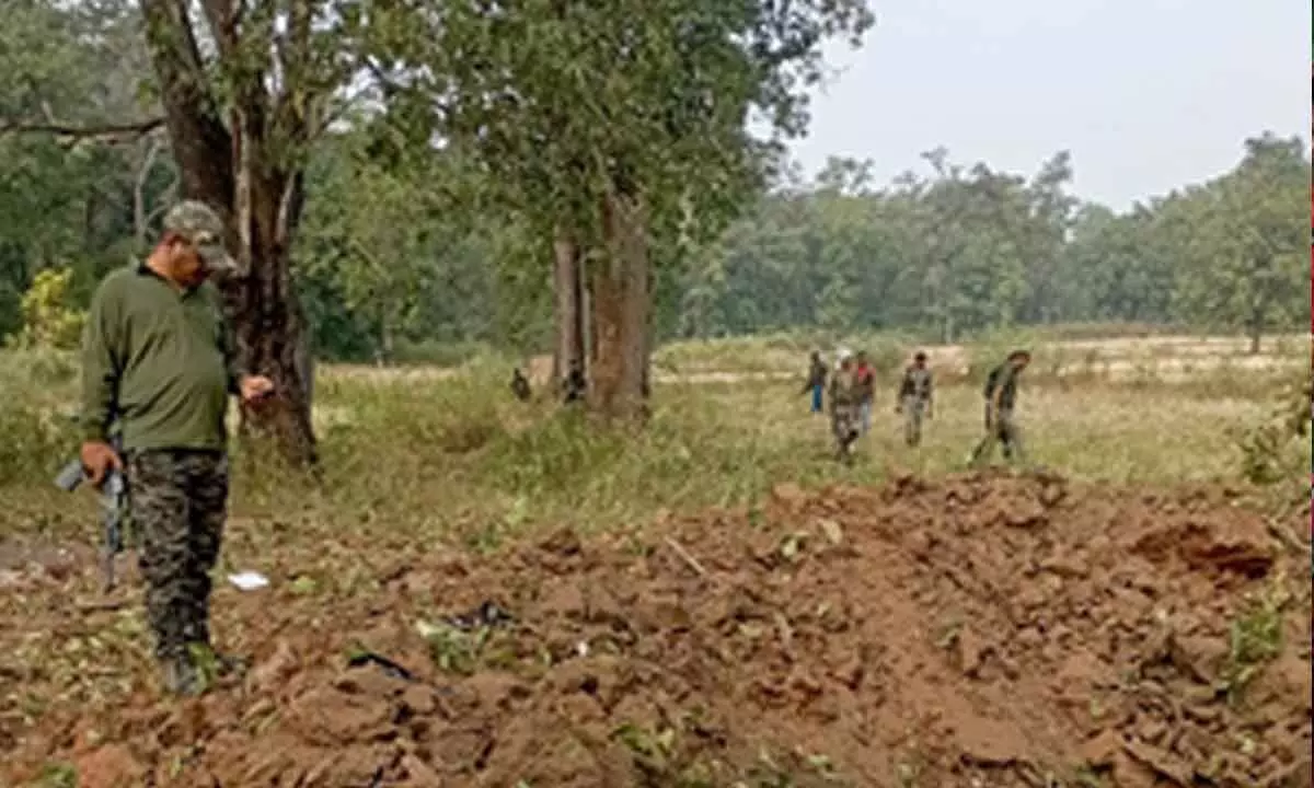 Security forces bust Maoist hideout, recover cache of arms in ...